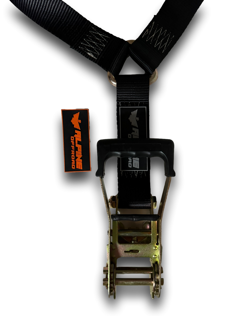 2" Black Essentials Y Strap – Alpine Offroad