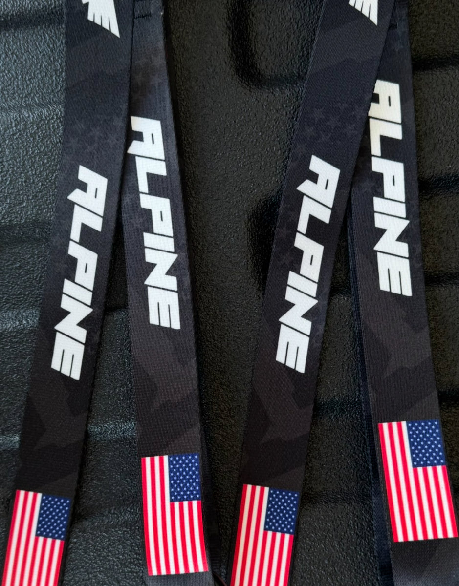 Jack Straps(Pair)- Alpine Flag – Alpine Offroad