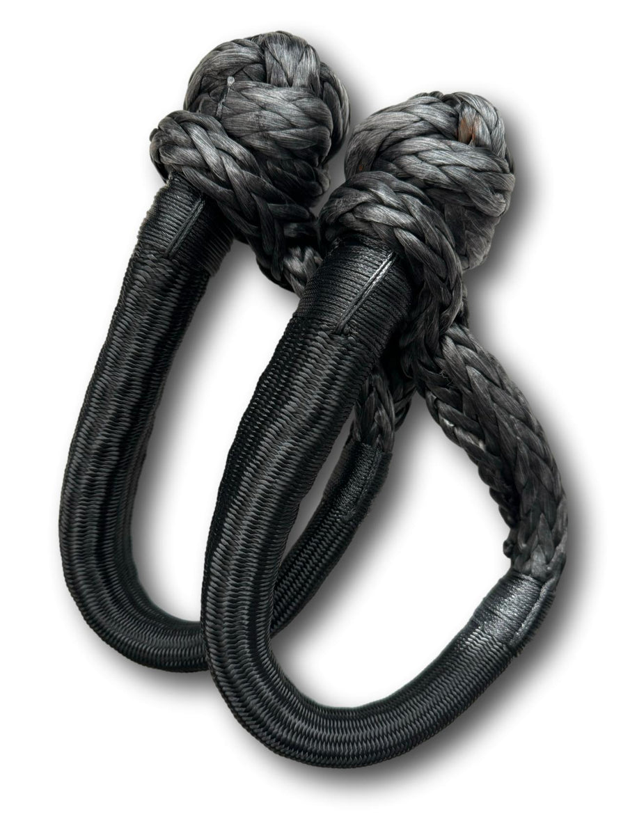 46,000 lbs Synthetic Soft Shackles (Pair) with Storage bag – Alpine Offroad