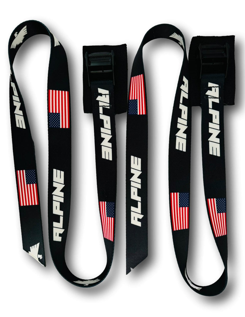 Jack Straps(Pair)- Alpine Flag – Alpine Offroad