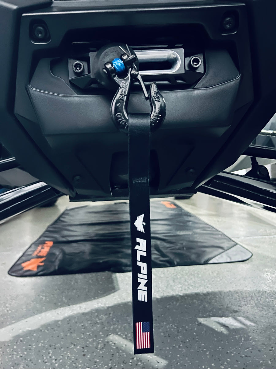 Winch Tag- Stars and Stripes – Alpine Offroad