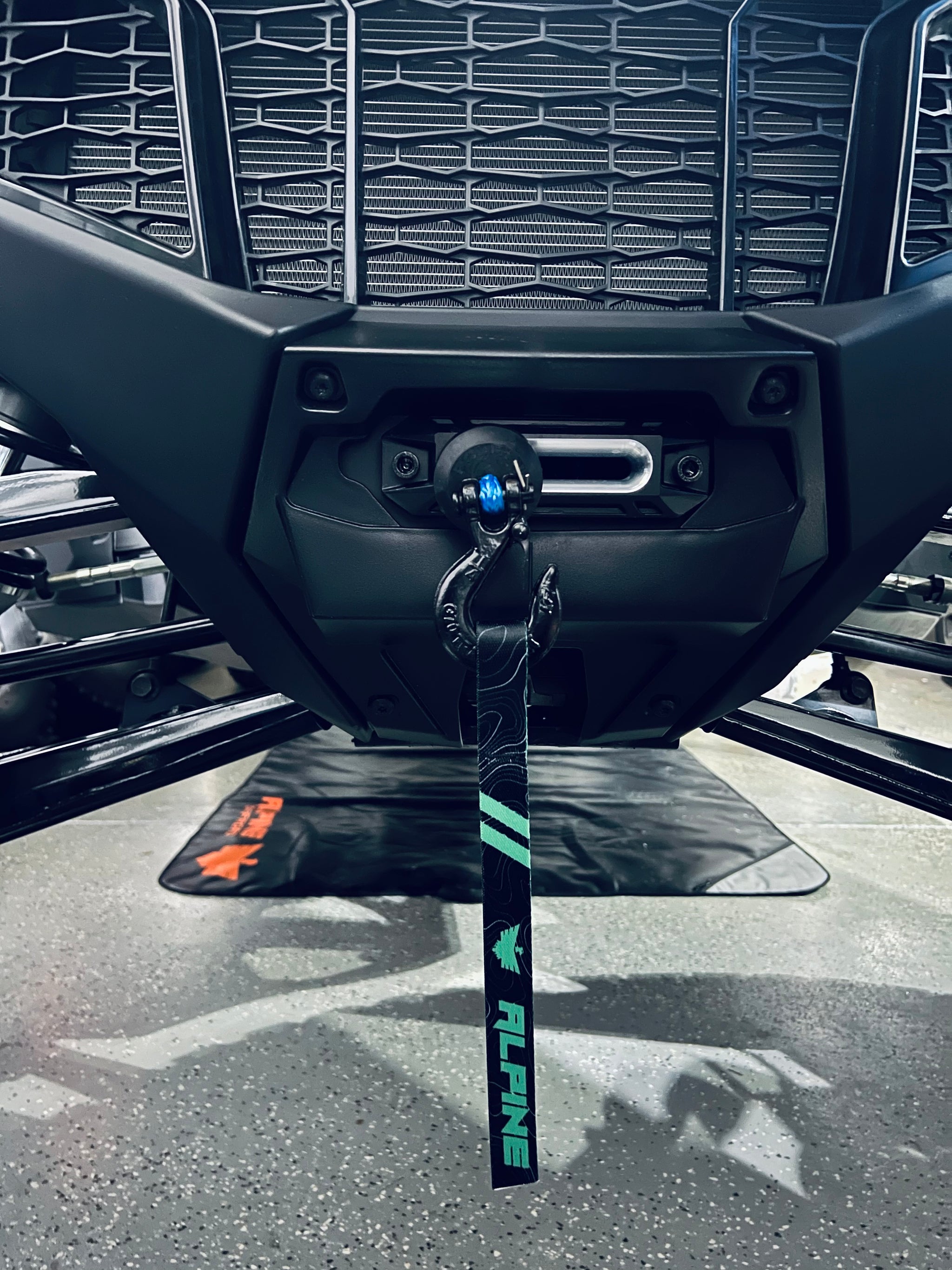 Winch Tag-Teal Topo – Alpine Offroad